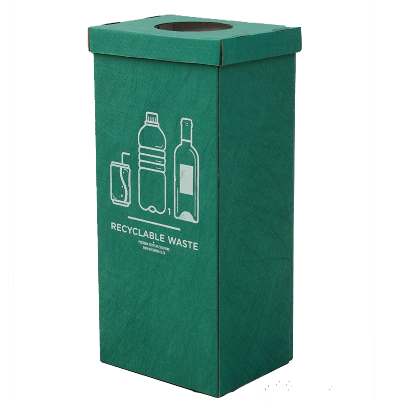 Fabric-Coated Recycling Box
