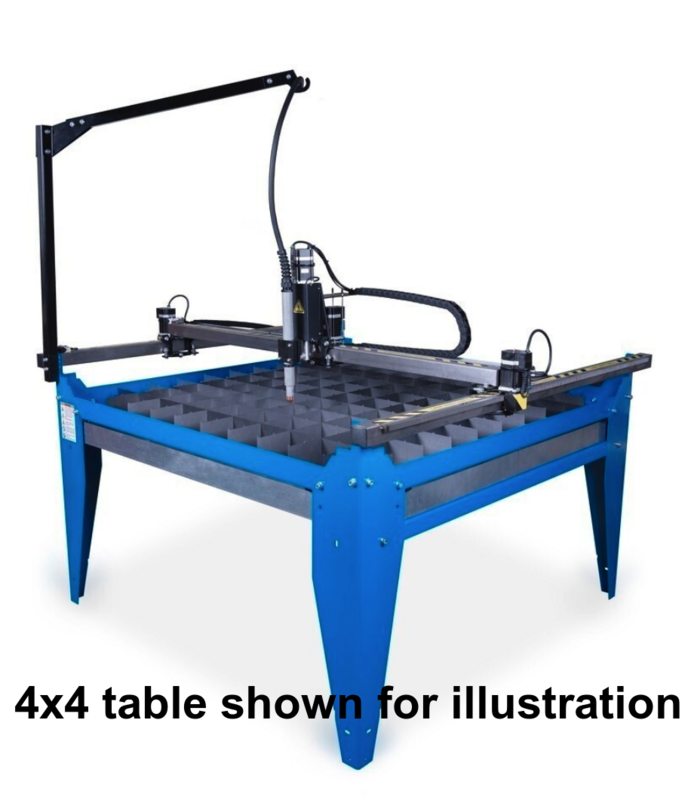 2x4 CNC Plasma Cutting Table