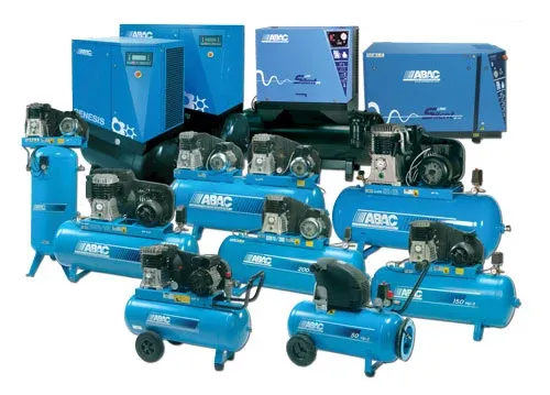 ABAC Air Compressors, Regulators, Filters, and Accessories