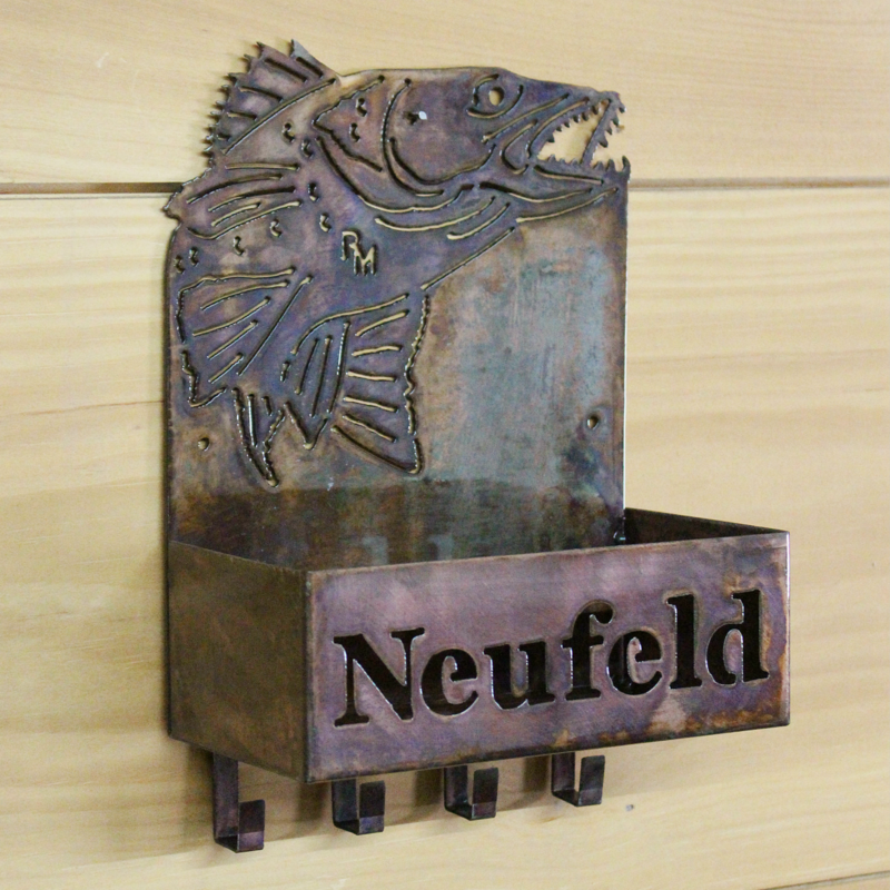 Fish House Key Holder