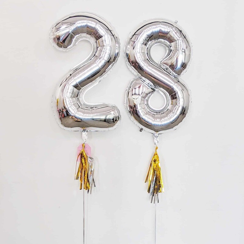 Number Balloons | Luna Balloon Club