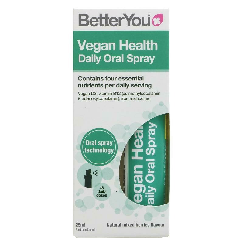 BETTERYOU VEGAN HEALTH DAILY ORAL SPRAY 25ml