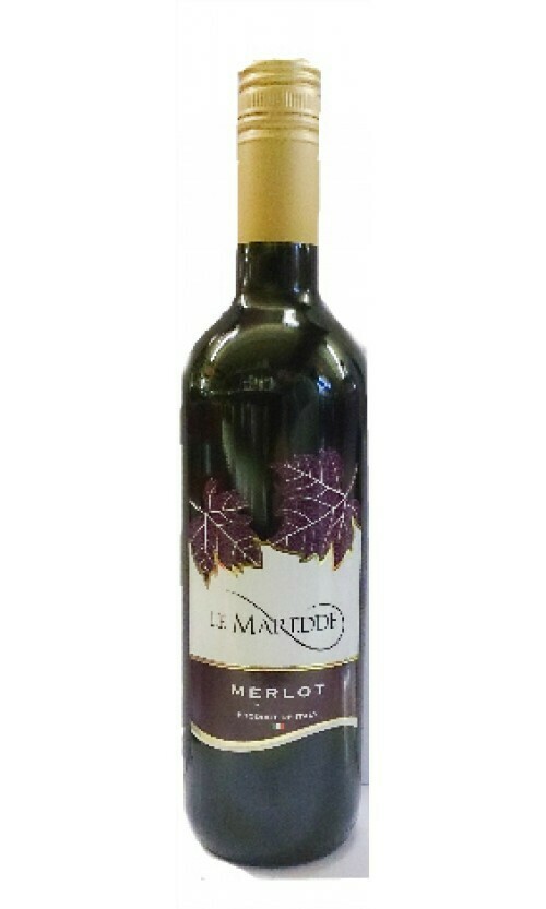 MERLOT RED WINE - Le Meredde 0,75L