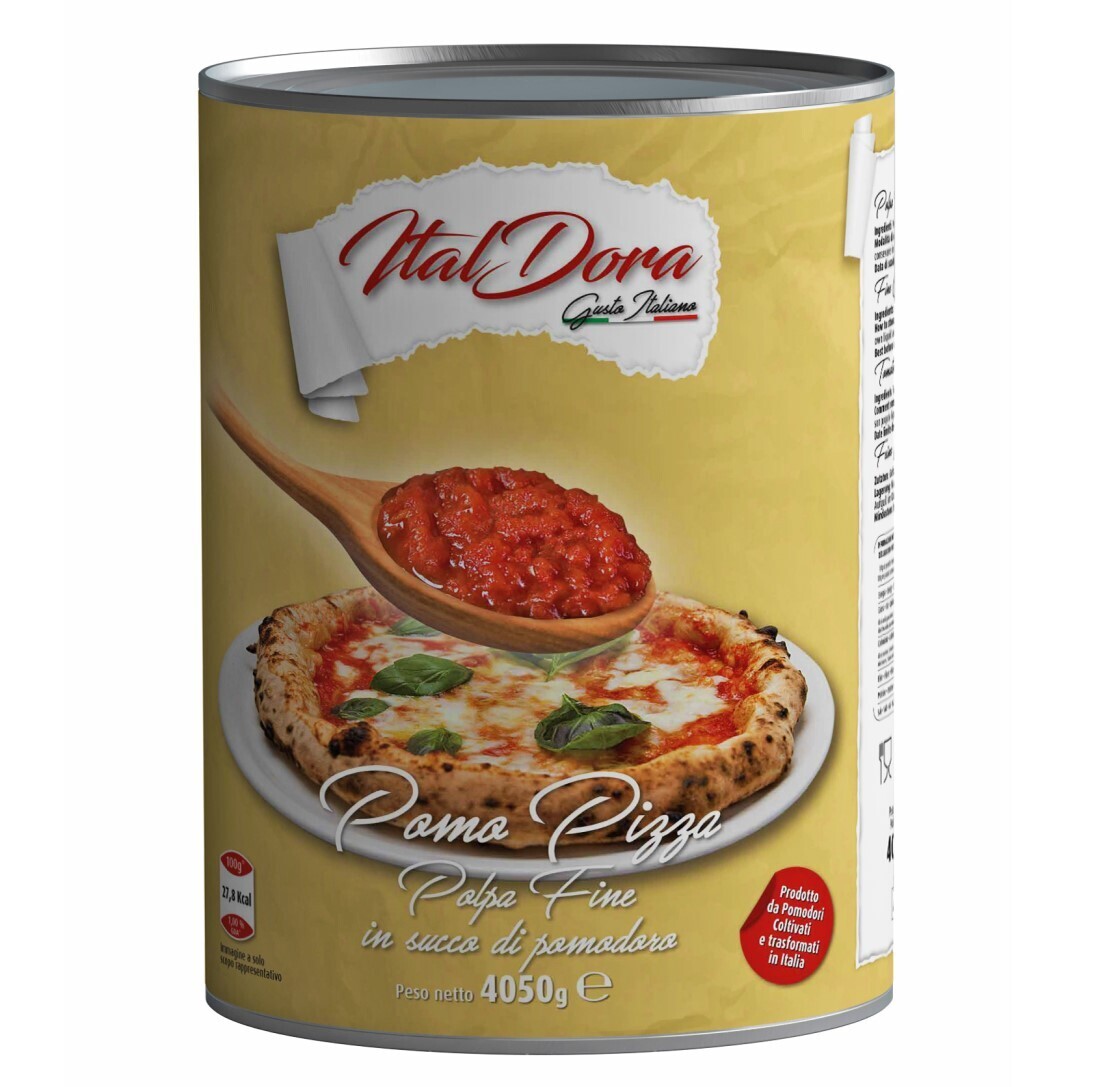 ITAL DORA "POMOPIZZA" PIZZA SAUCE - 3x4.05kg