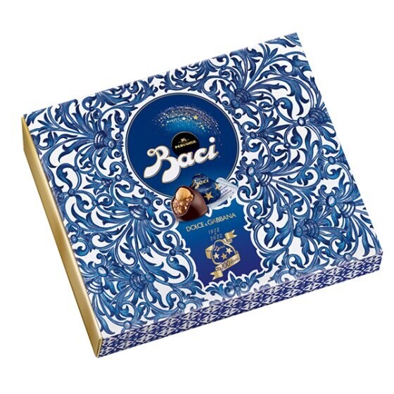 BACI CHOCOLATES GIFT BOX MAJOLICA DESIGN DOLCE & GABBANA - 250gr