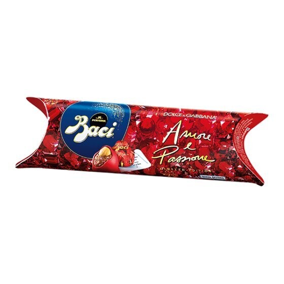 BACI AMORE & PASSIONE CHOCOLATES TUBE DOLCE & GABBANA 3pc - 37.5gr BBE ...