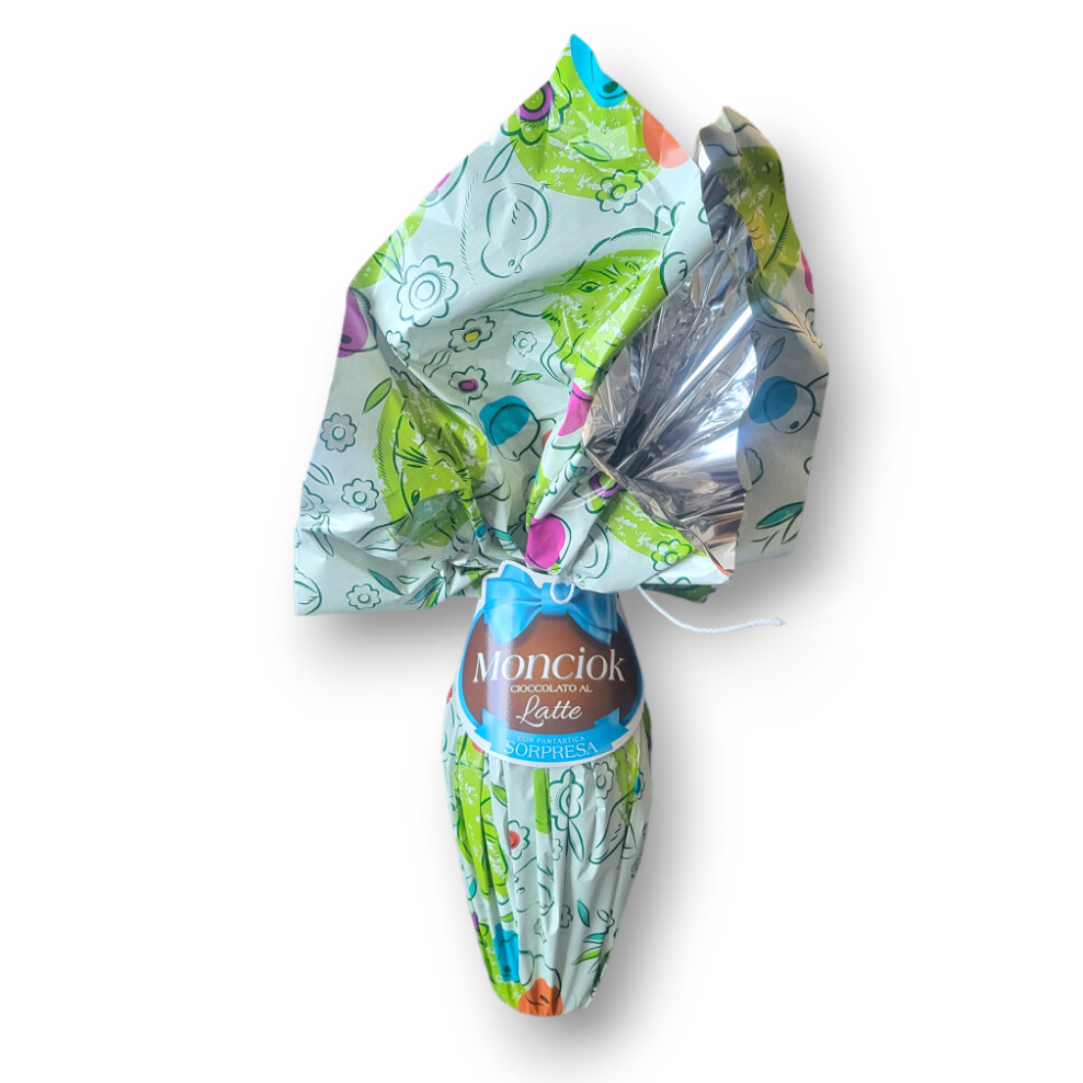 MONARDO MILK CHOCOLATE EASTER EGG (includes surprise gift) - 300gr