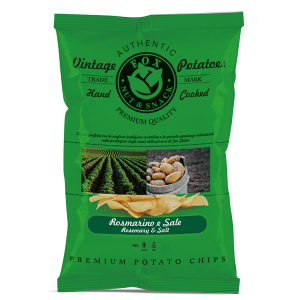 FOX ITALIAN HAND COOKED POTATO CHIPS ROSMARINO E SALE MARINO (Rosemary ...