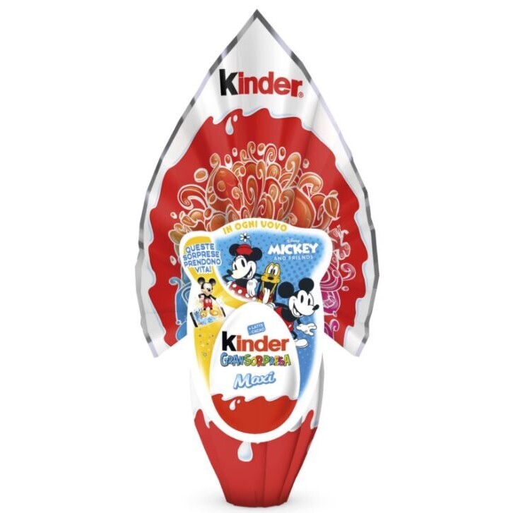 KINDER MAXI SUPRISE EASTER EGG "MICKEY MOUSE & FRIENDS" - 150gr