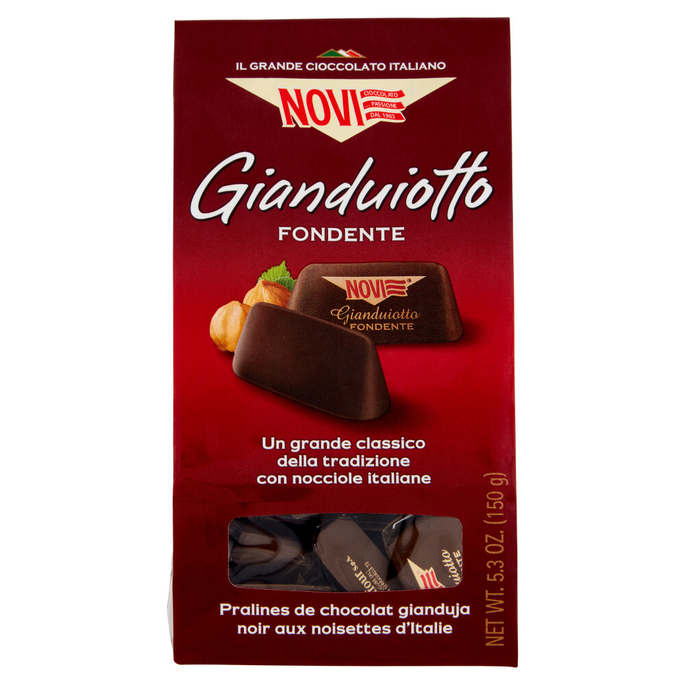 Novi Gianduiotti Fondente Chocolates - 150g