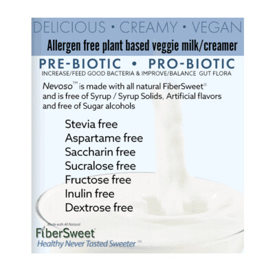 SugarFree Dairy-Free Milk 6-Resealable Pouch GFCF VEGAN