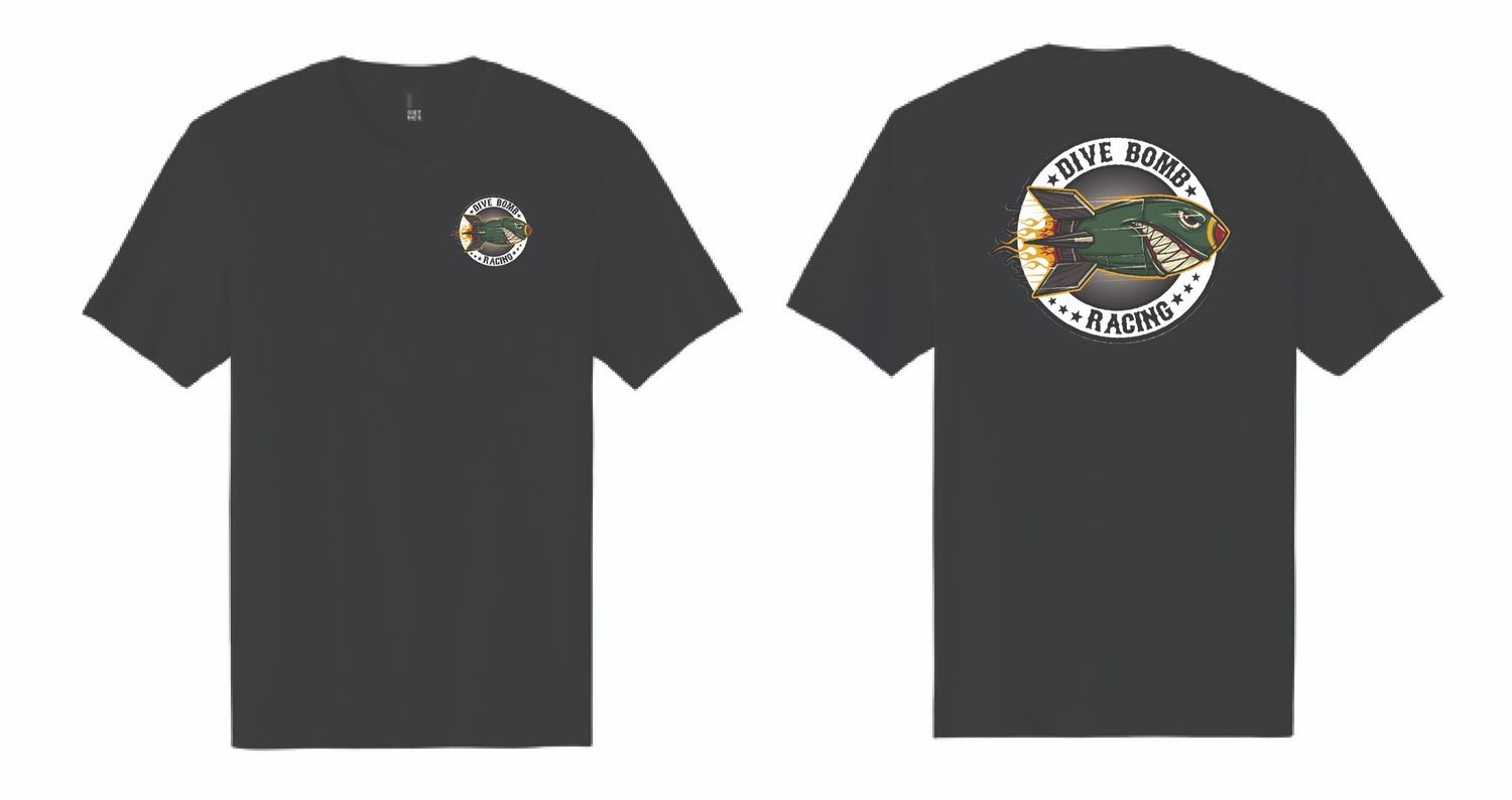 Dive Bomb Racing TShirt | DT104 Black | SHOP: Pavement Racing Wraps ...