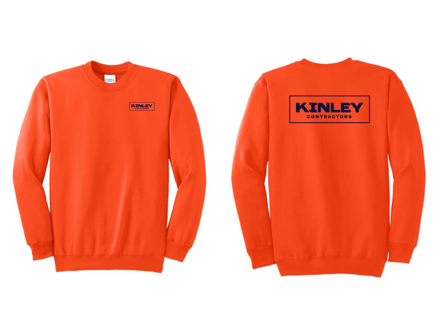 Kinley Crewneck | PC90 Safety Orange | Custom R/C Wraps | Carpy's Print Co. Kinley Crewneck | PC90 Safety Orange | Custom R/C Wraps | Carpy's Print Co.