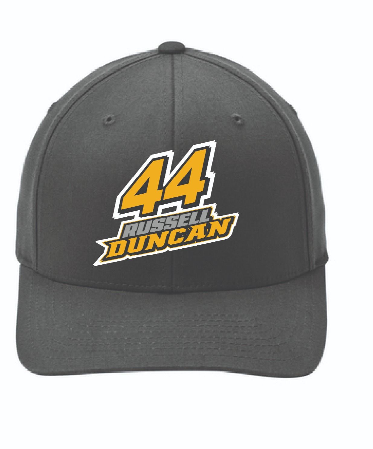 2025 Russell Duncan Fitted Hat | C813 Black | Store | Carpy's Print Co.