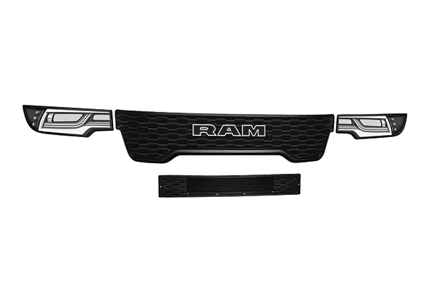 Dodge Ram 2026 Headlights for LOSI Pro-Line NASCAR Truck Bodies | Losi ...