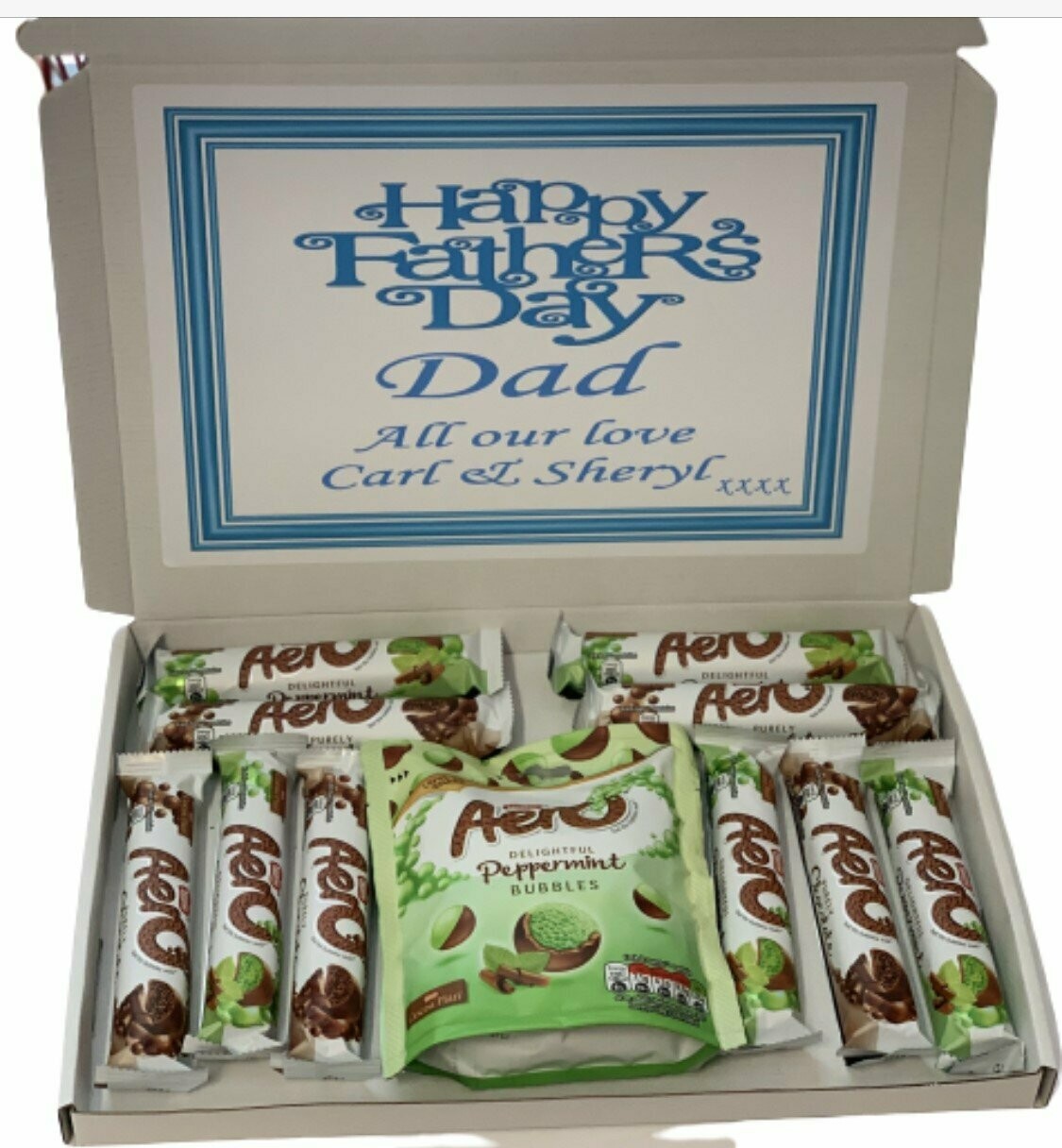 The Chocolate Box | Personalised Aero Choc Gift Box