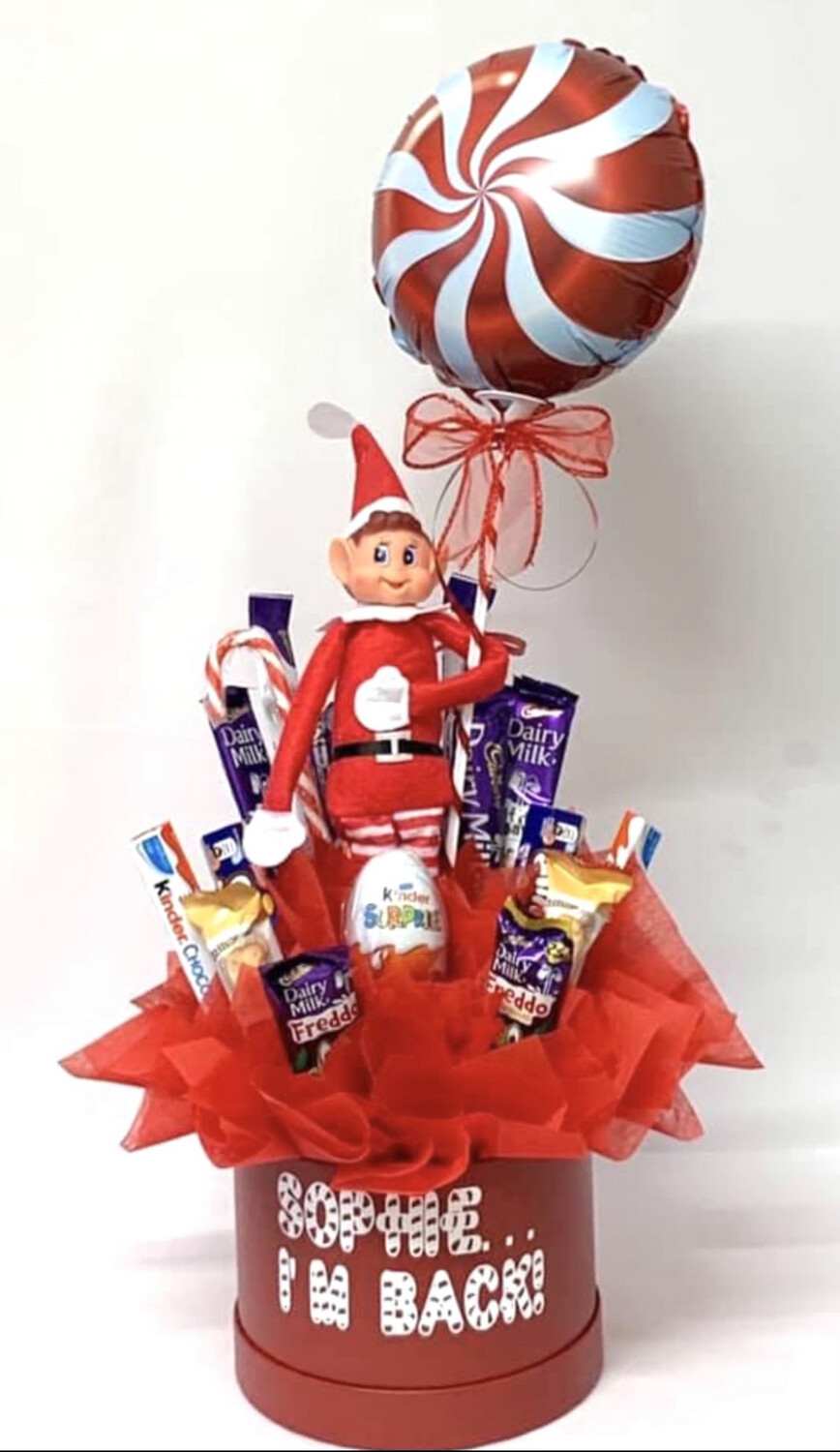 Elf On Shelf Chocolate Gift Box | Personalised | By Charlotte