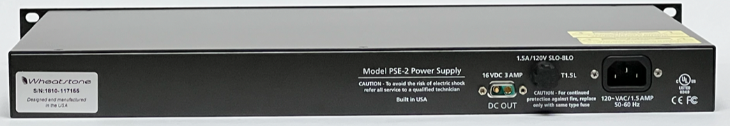 PSE-2 Power Supply | Wheatstone Store