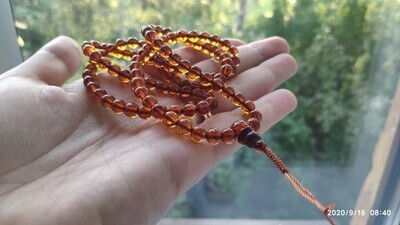 Baltic amber mala – a simple, but beautiful addition to your everyday ...