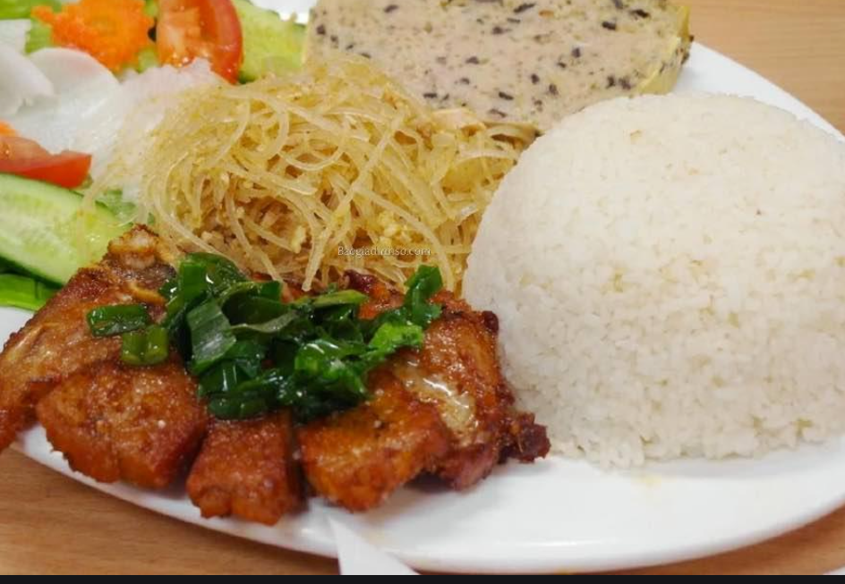 36. Com Tam Bi Suon Cha Nuong