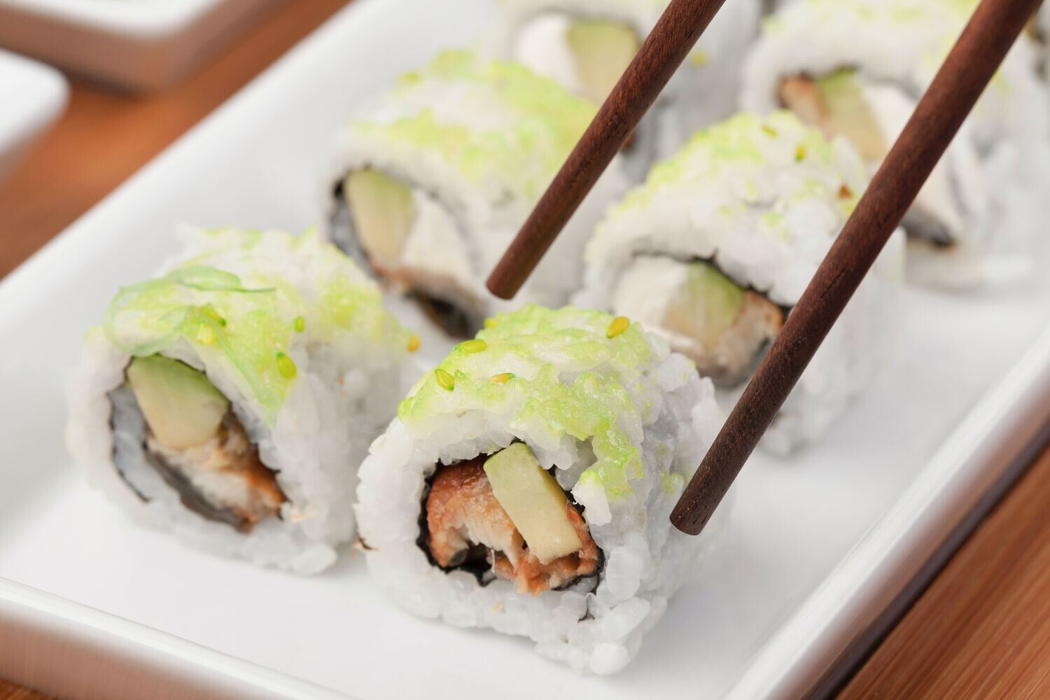 shrimp wasabi roll