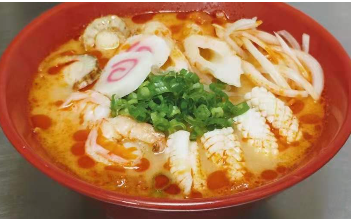R8. Spicy Seafood Tom Yum Ramen