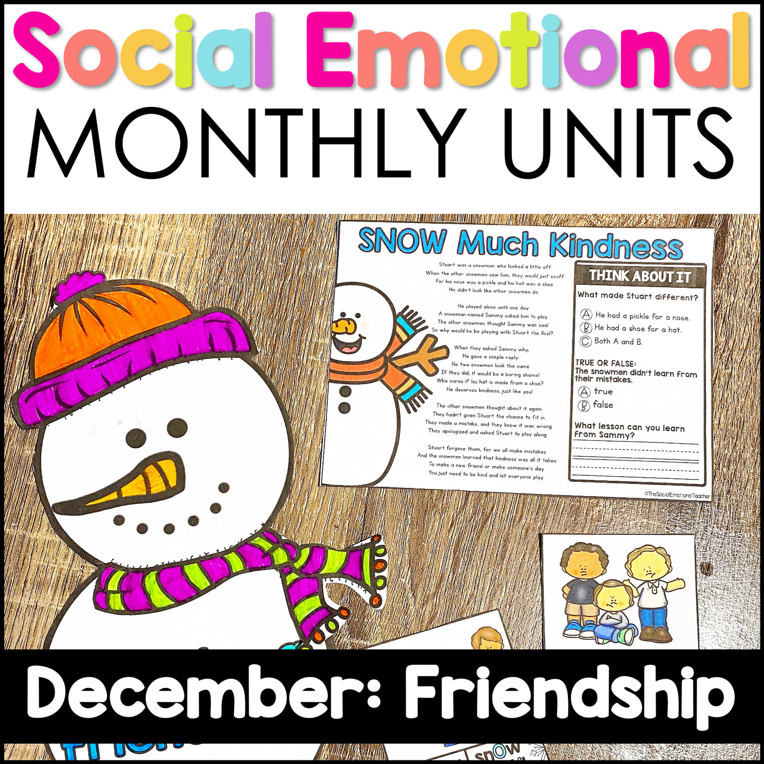 Social Emotional Learning for December