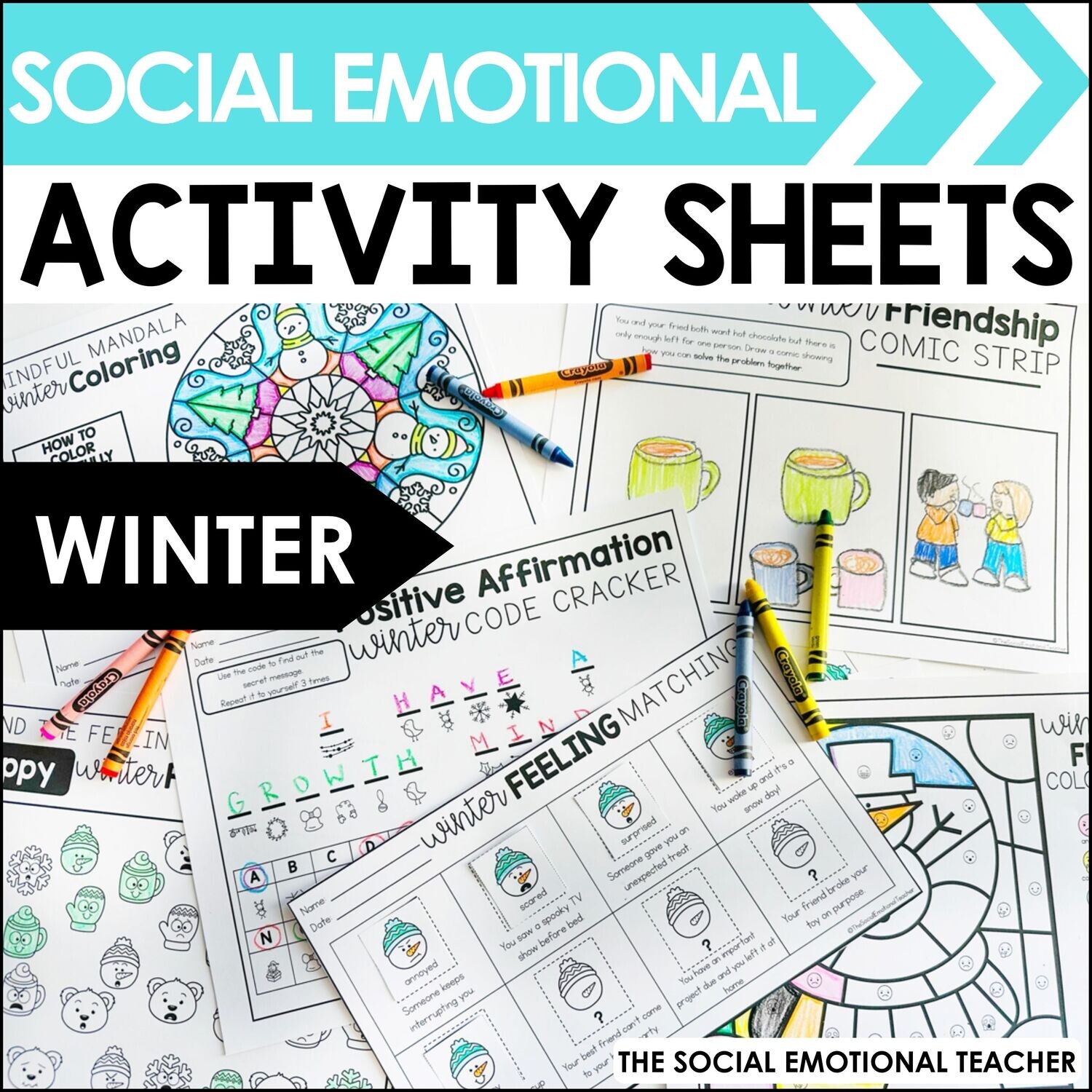 Winter Social Emotional Learning Activity Sheets