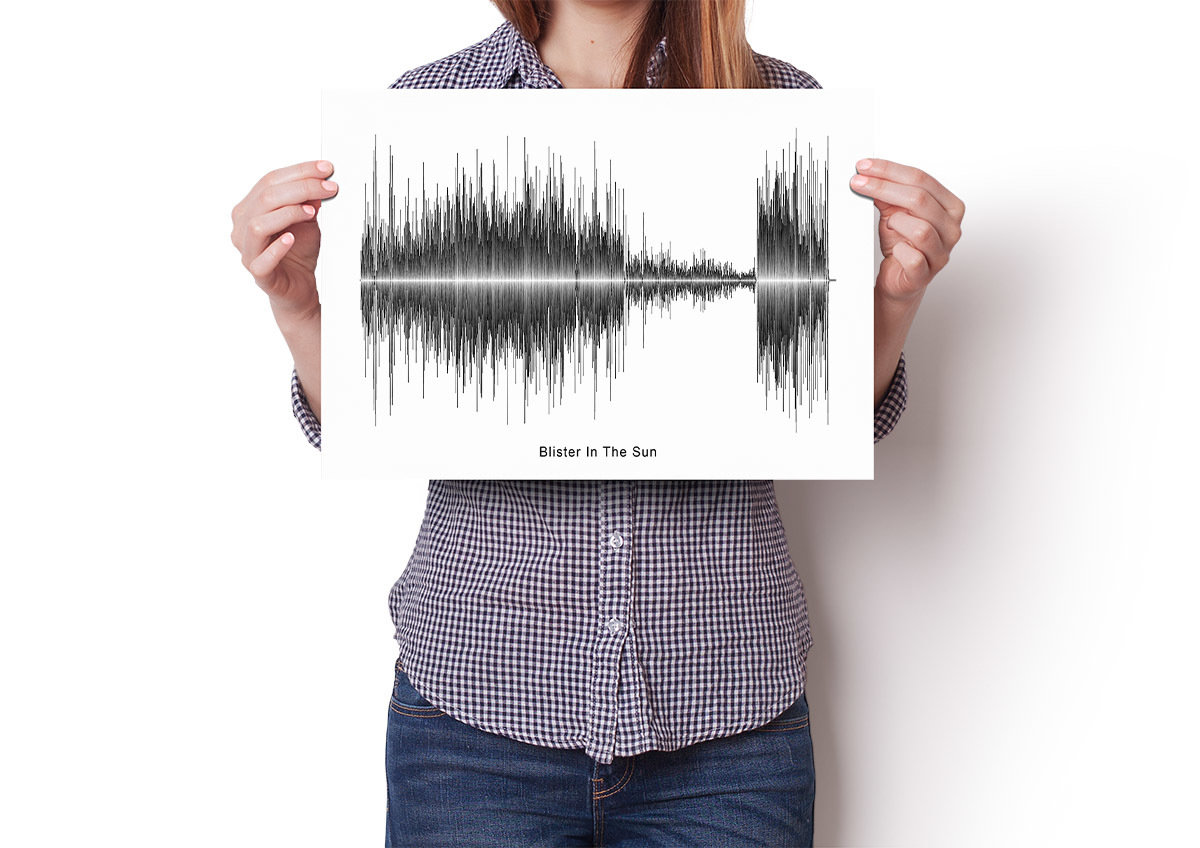 Violent Femmes - Blister In The Sun Soundwave Poster - Soundwave Art ...