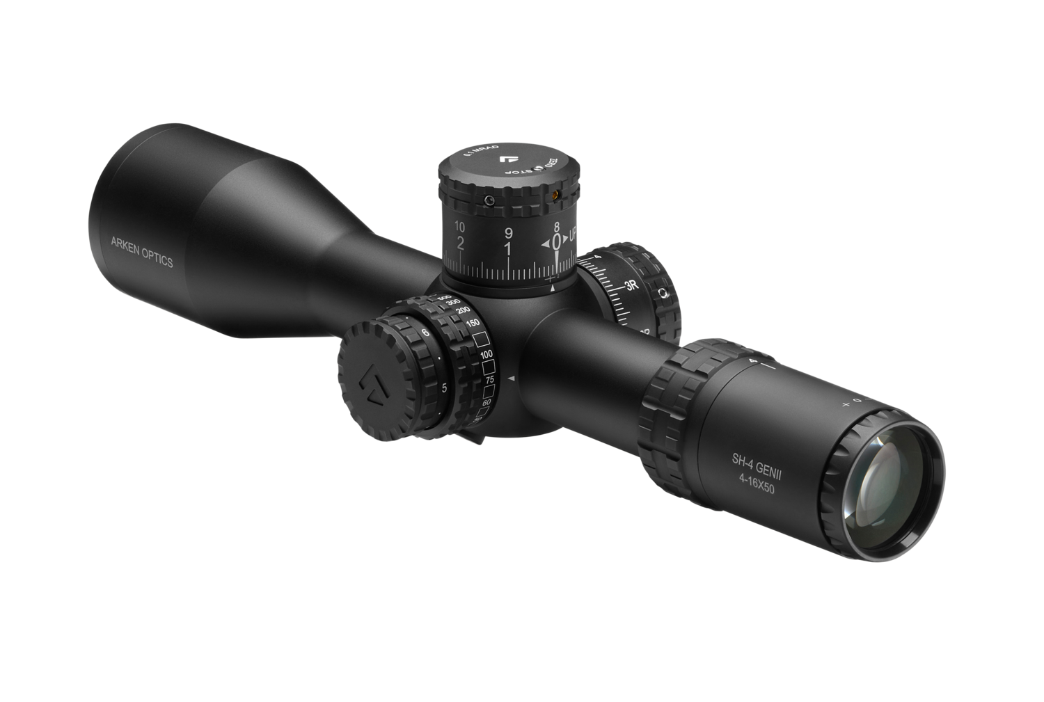 SH4 4-16X50 GEN2 FFP MIL VPR Illuminated Reticle with Zero Stop - 34mm ...