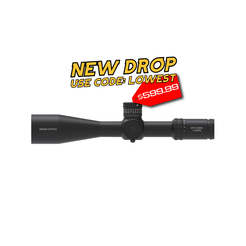 EPL-4 4-16X44 FFP Illuminated VHR - Zero Stop - 30mm Tube - Arken ...