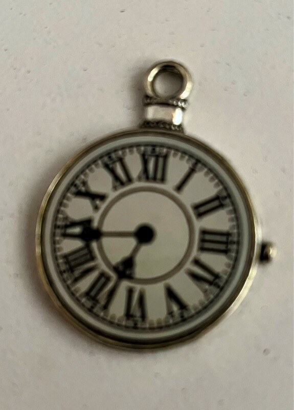 Vintage Watch Charms, 28mm Each Charm