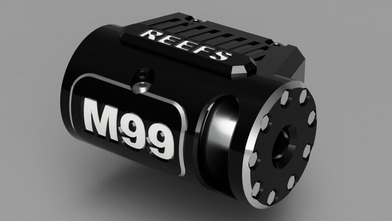 STL (DIY 3DP) - Reefs Micro 99 Servo Winch Case