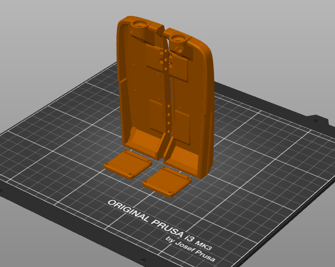 STL (DIY 3DP) - SCX10 Pro Tub Sliders for Power Wagon Body