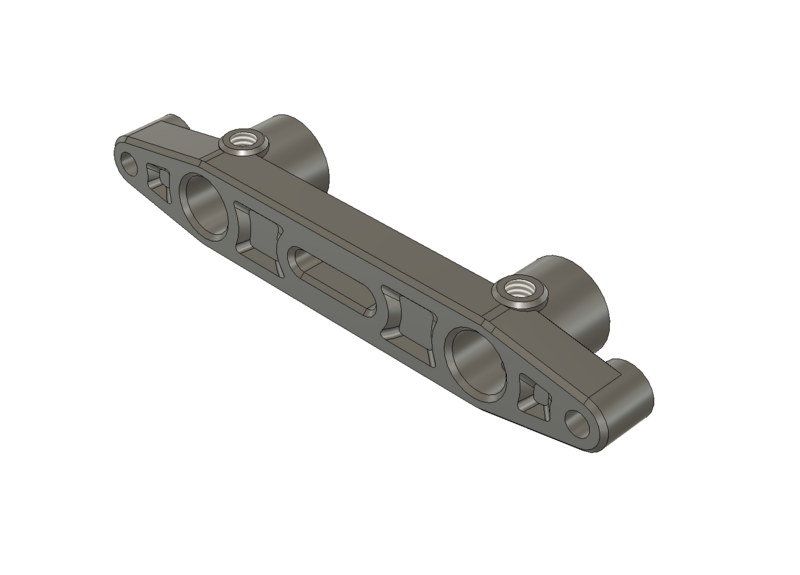 STL (DIY 3DP) - Axial: SCX10 II - 1.9 Wraith Front Bumper Bracket