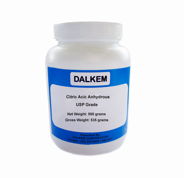 Citric Acid Anhydrous USP Grade - Store - Online Industrial Chemical ...