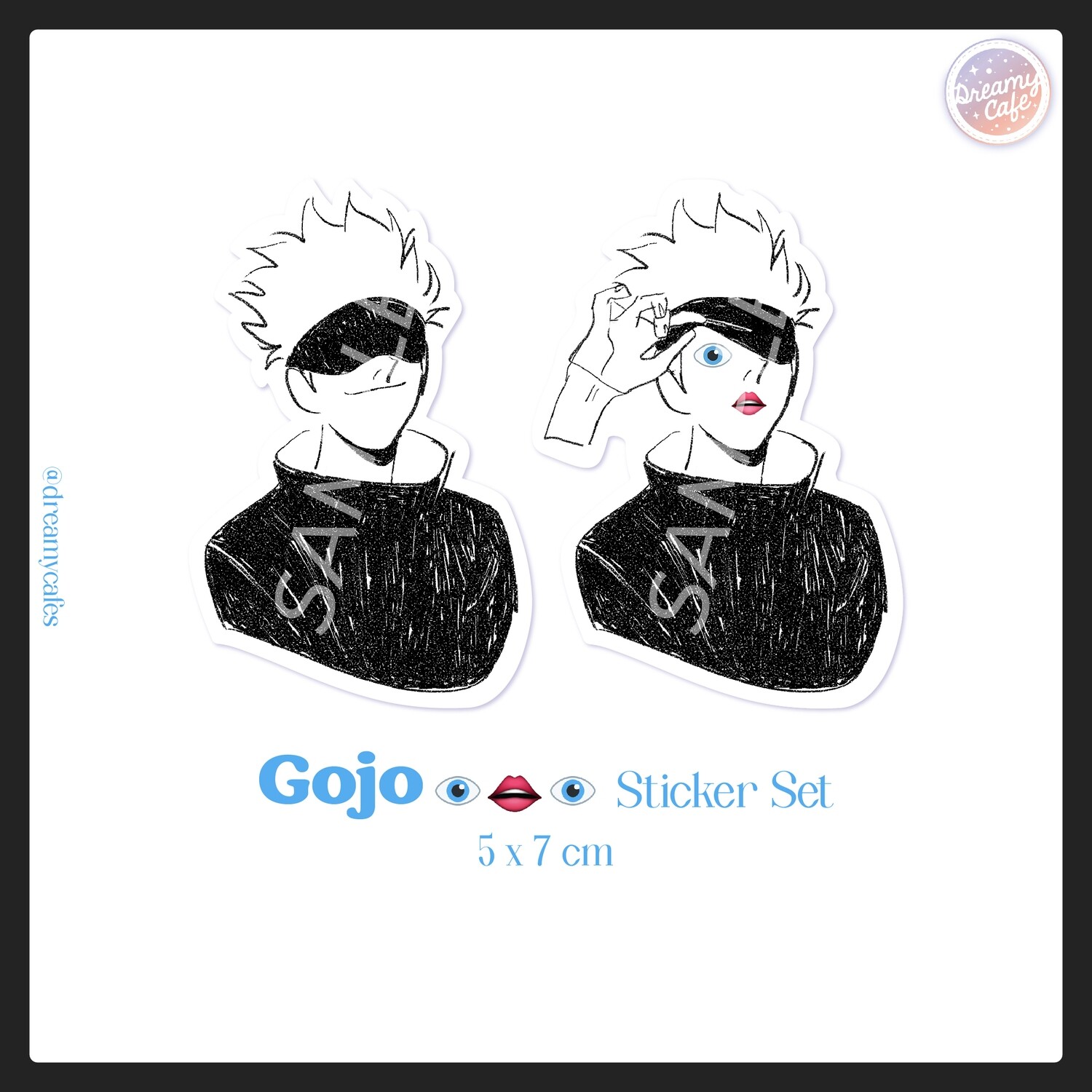 Gojo Sticker Set