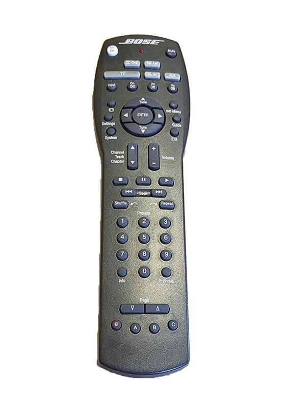 Genuine Bose OEM Remote Control for Bose 321 Series II, III and GS ...