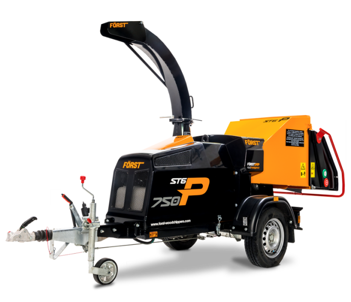 Forst - ST6P Towable Petrol Wood Chipper - (6") 150mm