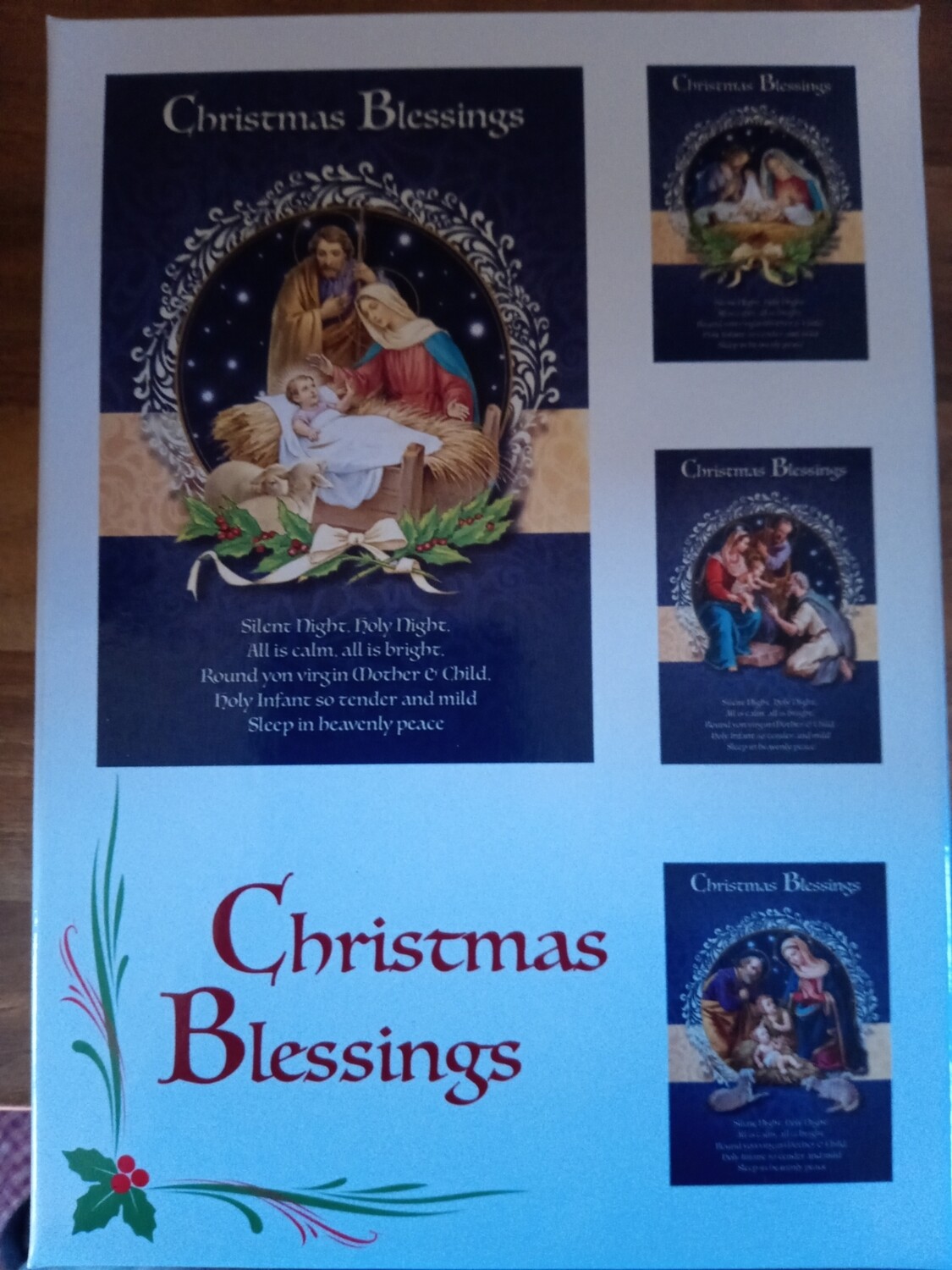 Silent Night Christmas Cards