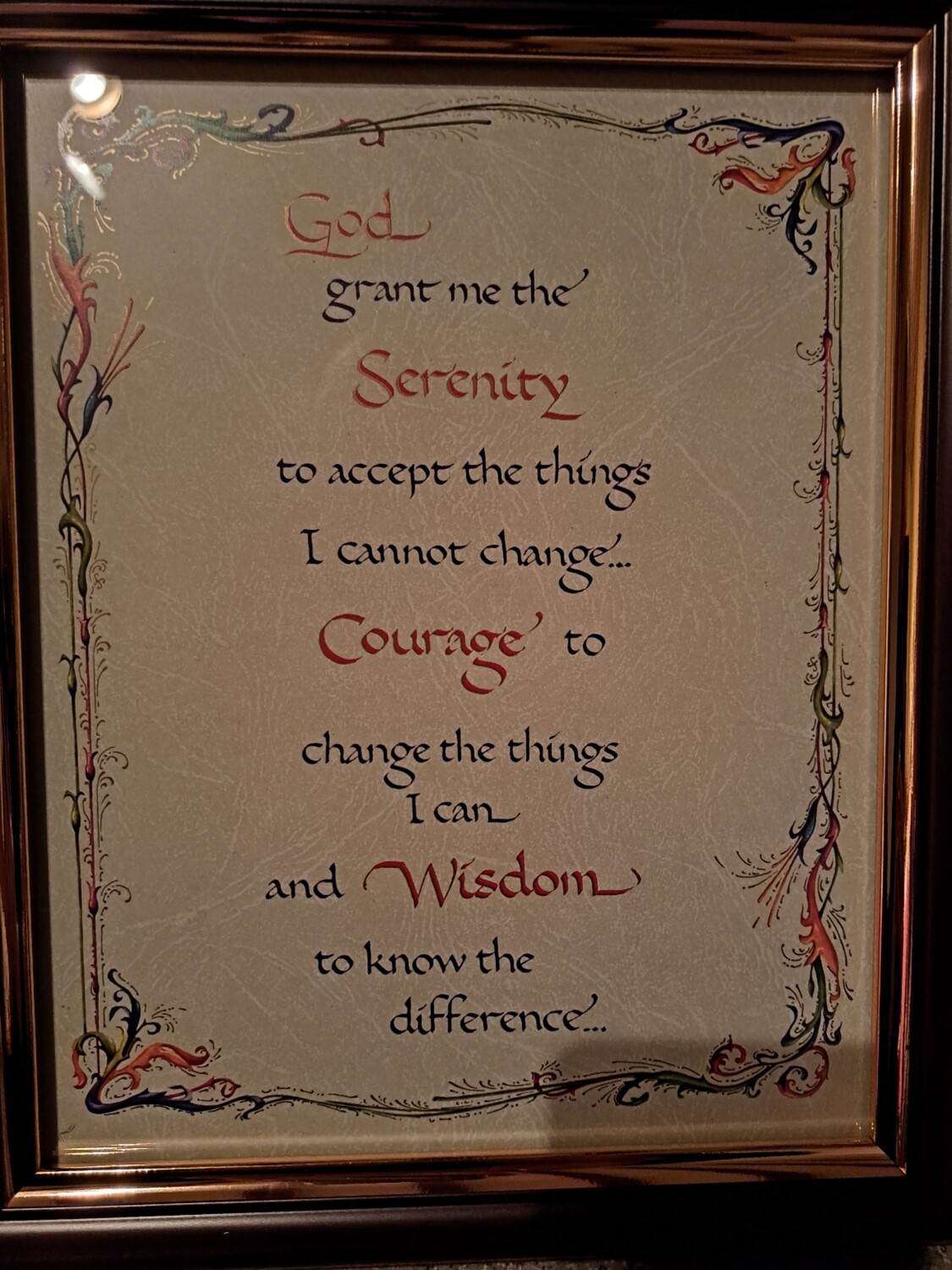 Serenity Prayer Print