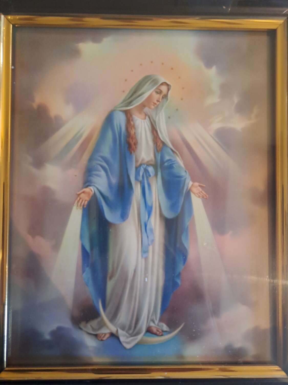 'Our Lady of the Miraculous Medal' laminated image