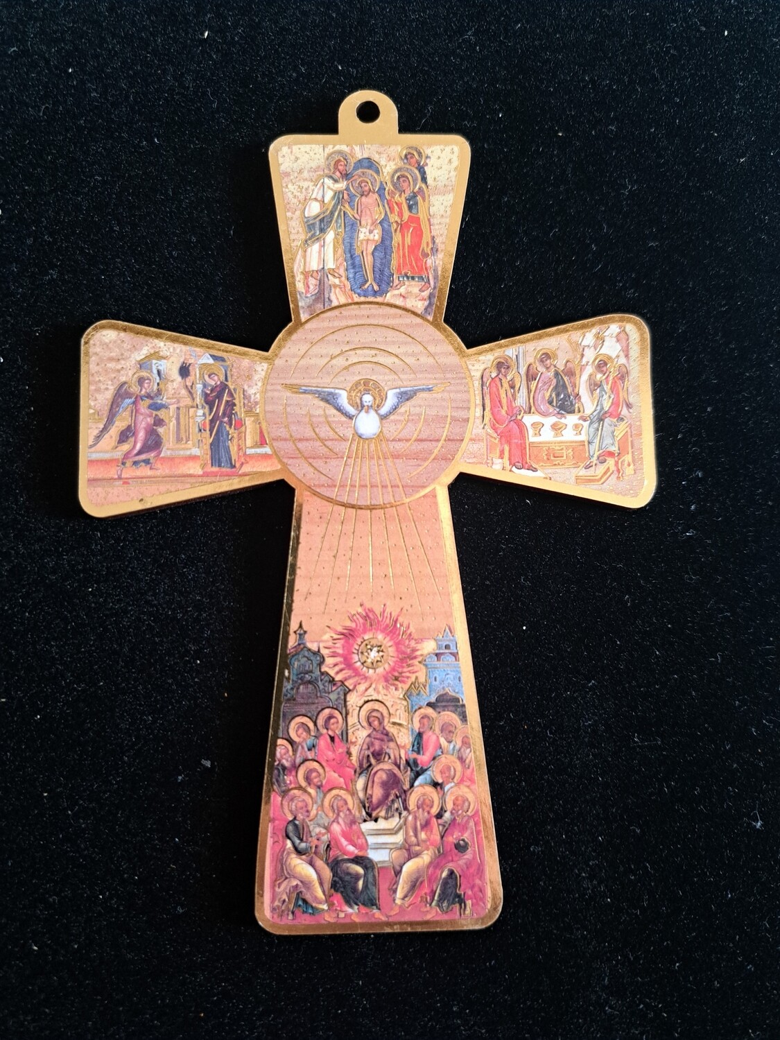 Holy Spirit Cross in wood