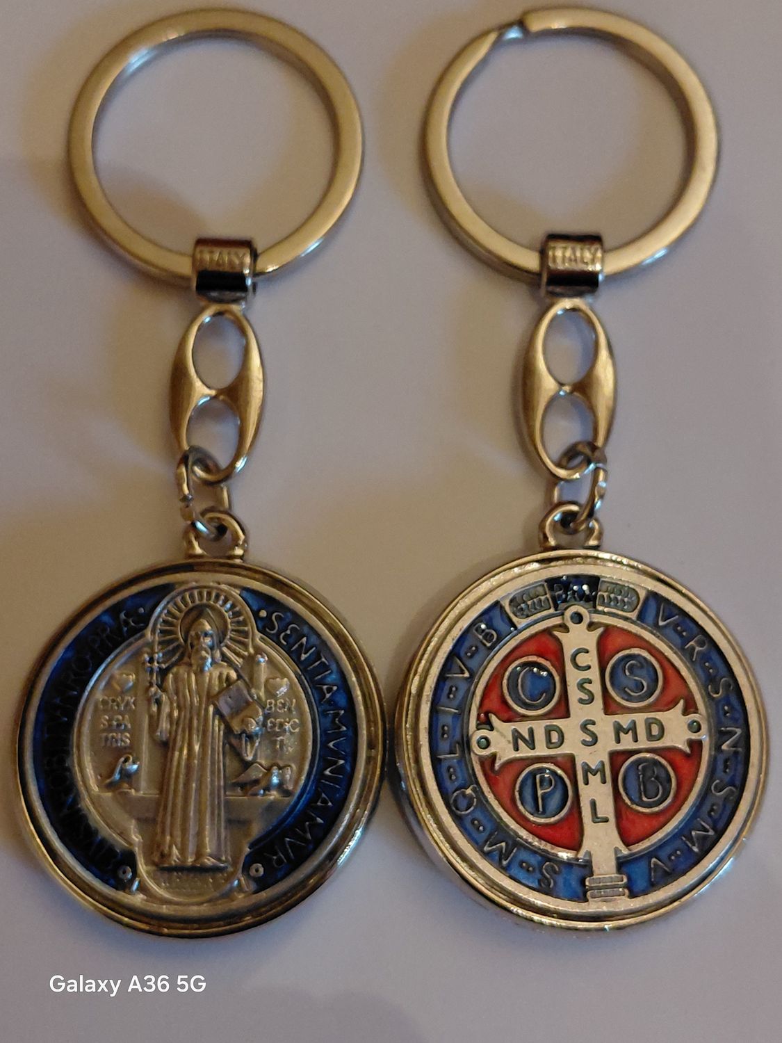 St Benedict Medal Key Ring