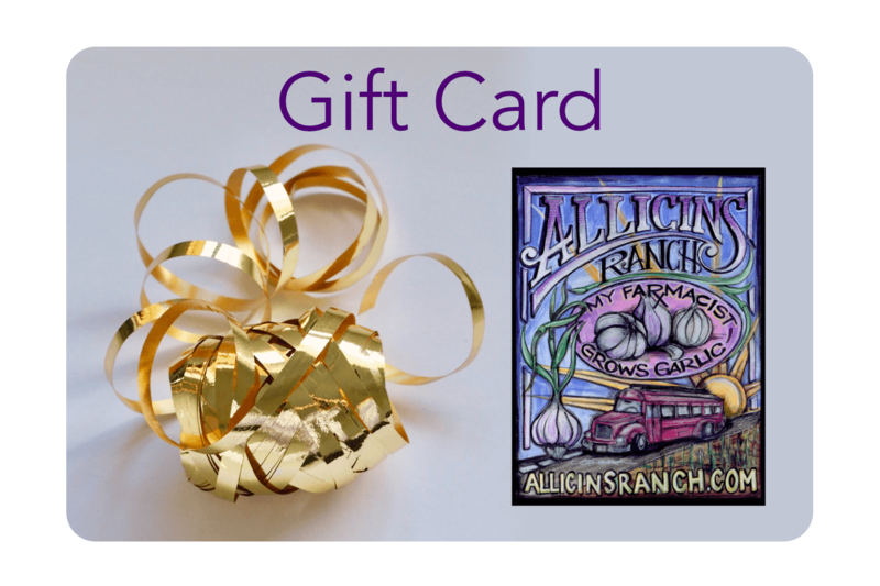 Allicins Ranch - Organic Gourmet Garlic - Online Store