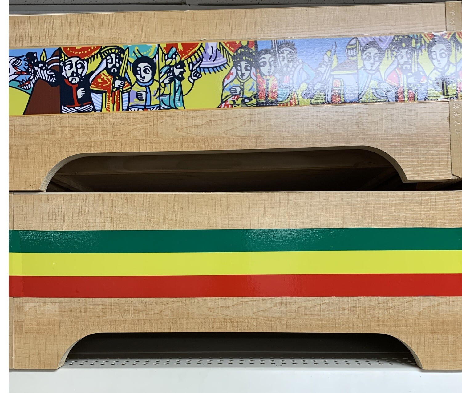 Rekebot made from wood