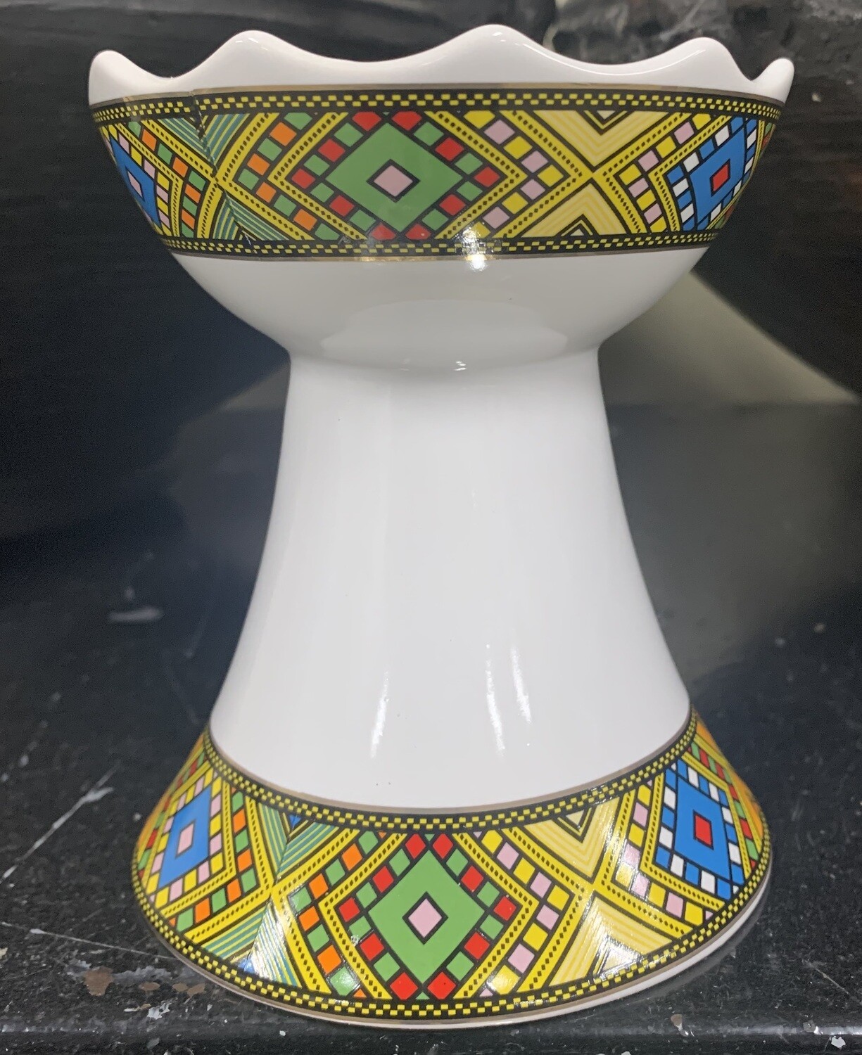እጣን ማጨሻ: ሳባ ወይም ጥለት ዲዛይን Incense Burner Saba or Tilet