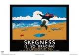 Skegness Vintage Railway Travel Poster