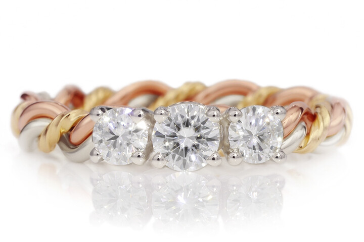 Cord of Three™ Wedding Rings - Christian Wedding Rings
