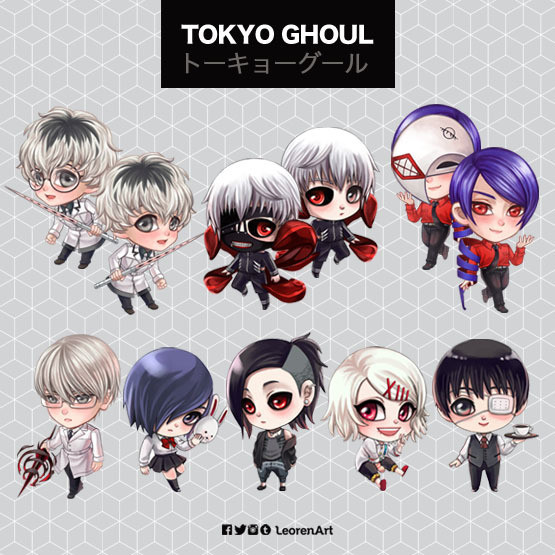 Tokyo Ghoul Keychain Charm